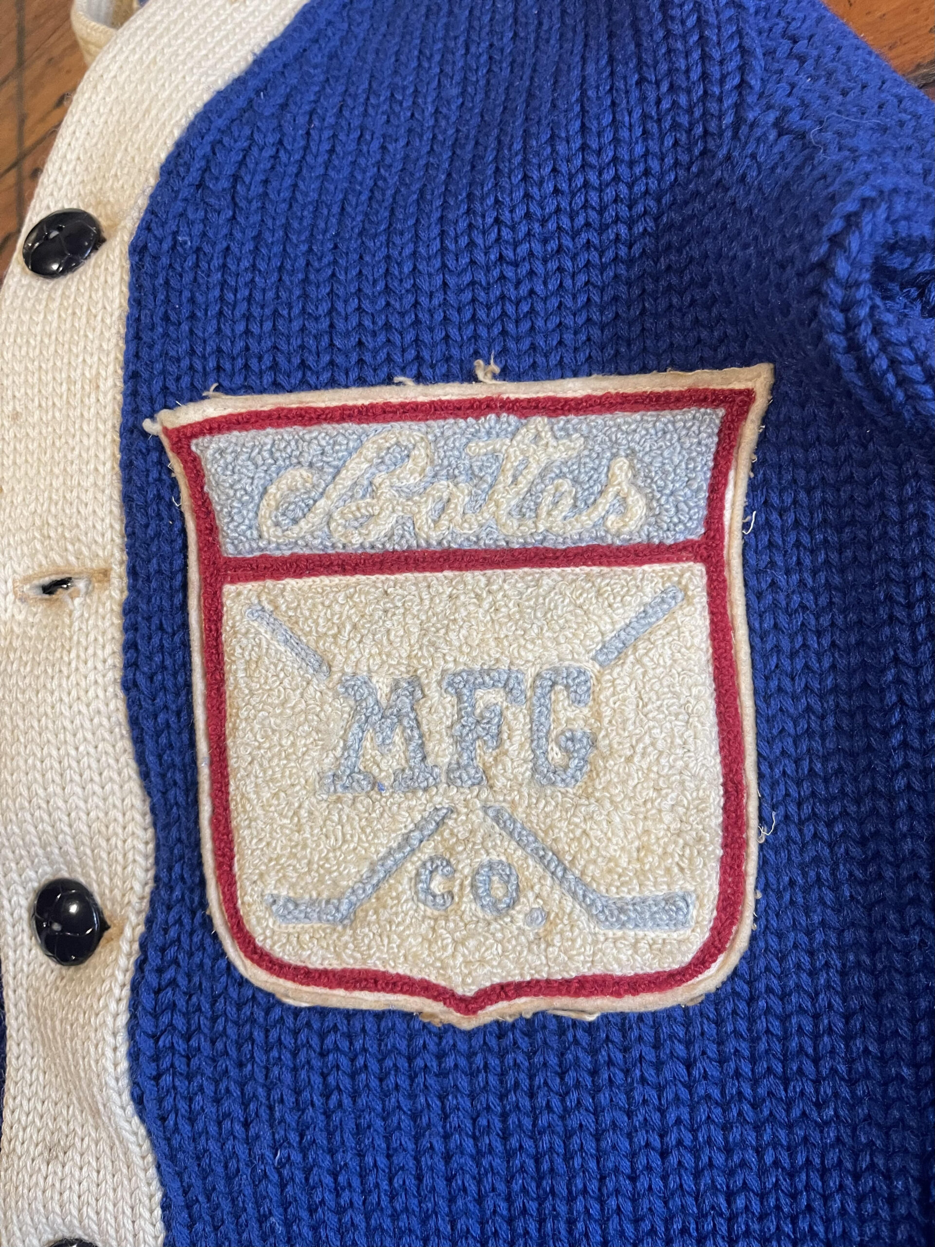 October 2023: Bates Fabriques Hockey Jersey - Maine MILL